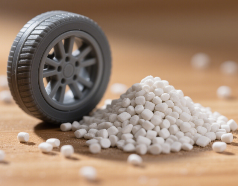 Hyper-Elastic TPE/TPR Polymer Pellets: Premium Raw Stock for Toy Tires ...